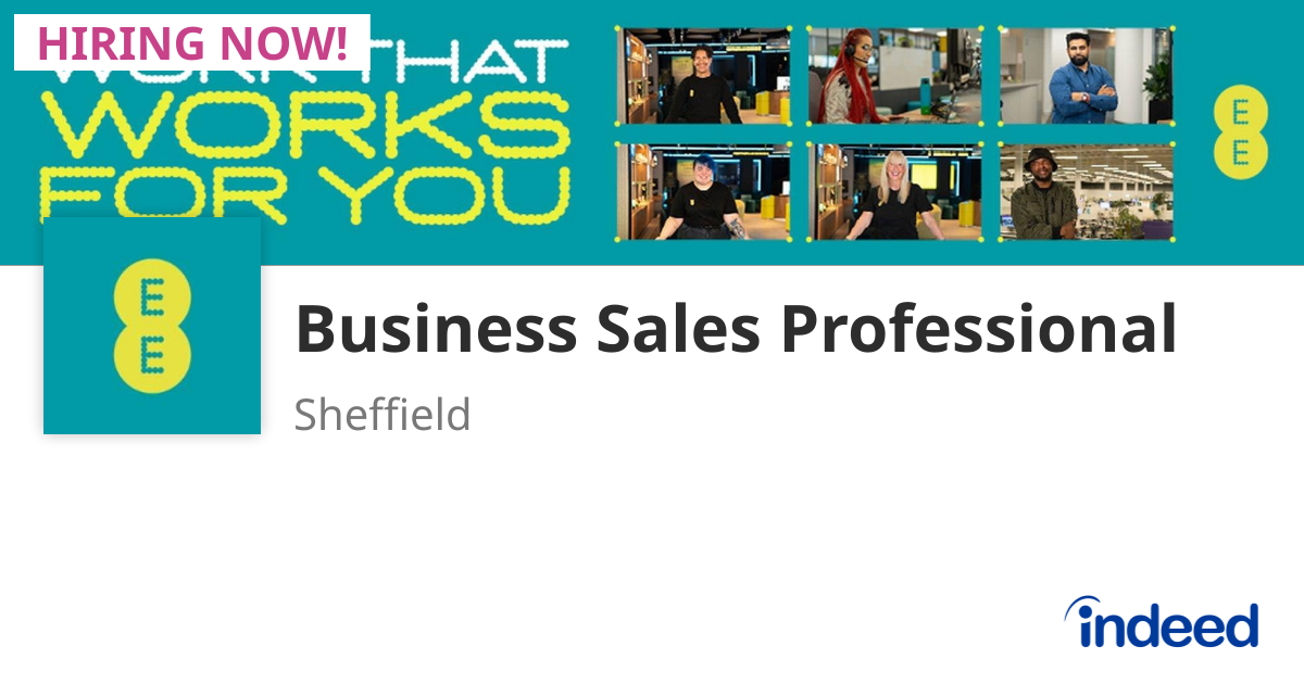 Business Sales Professional - Sheffield - Indeed.com