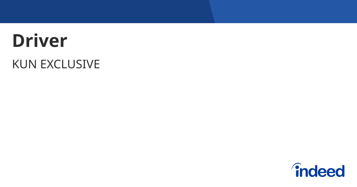 Driver - Hyderabad, Telangana - Indeed.com