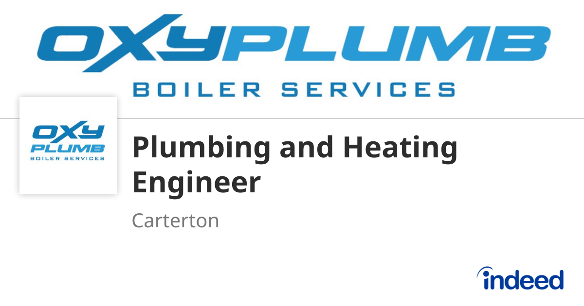 Plumbing and Heating Engineer - Carterton OX18 - Indeed.com