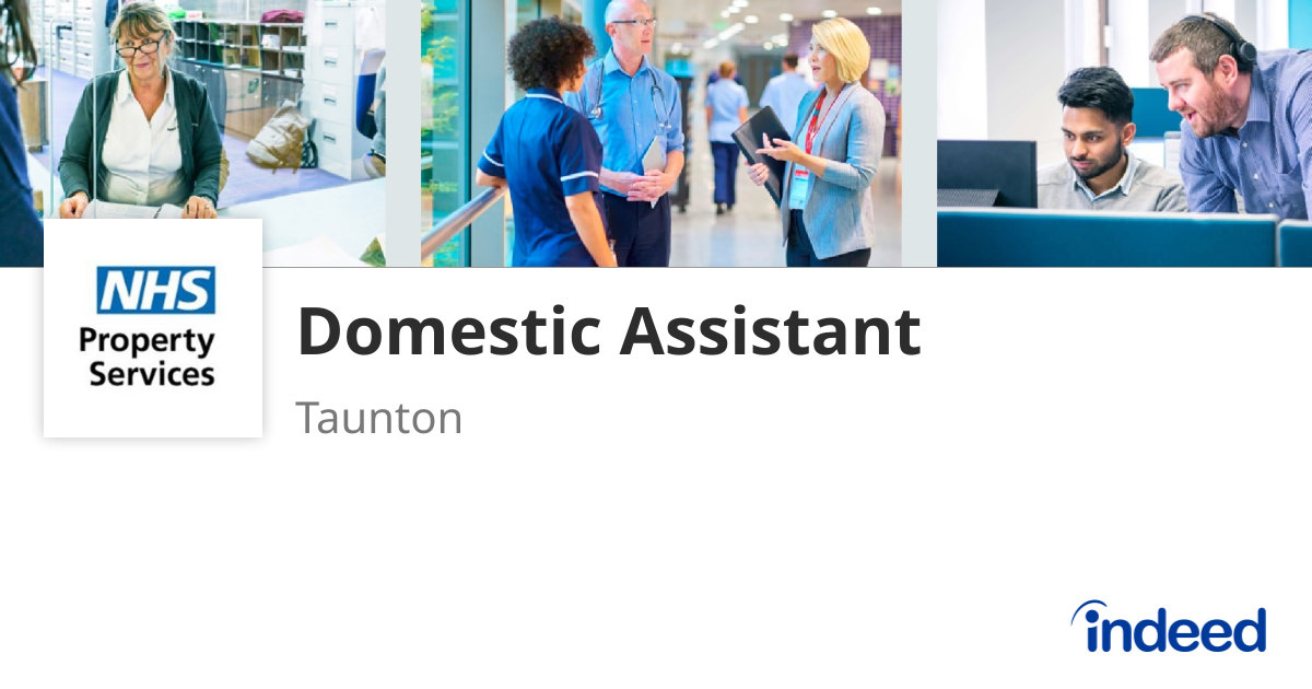 Domestic Assistant - Taunton TA1 2PX - Indeed.com