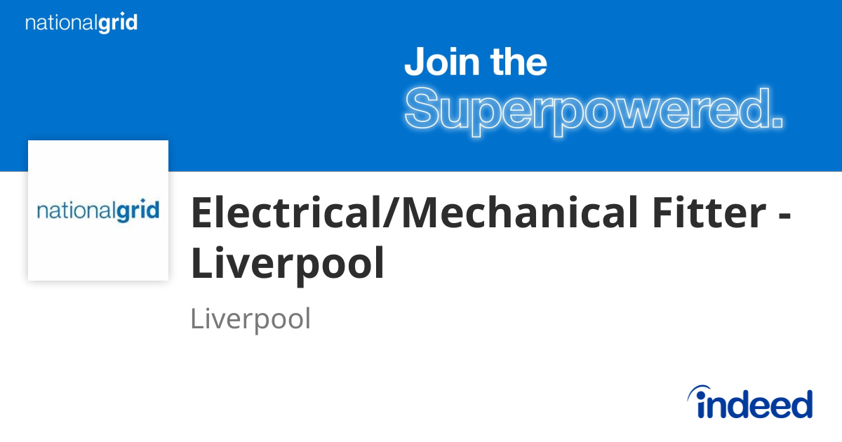Electrical/Mechanical Fitter - Liverpool - Liverpool L33 7TT - Indeed.com