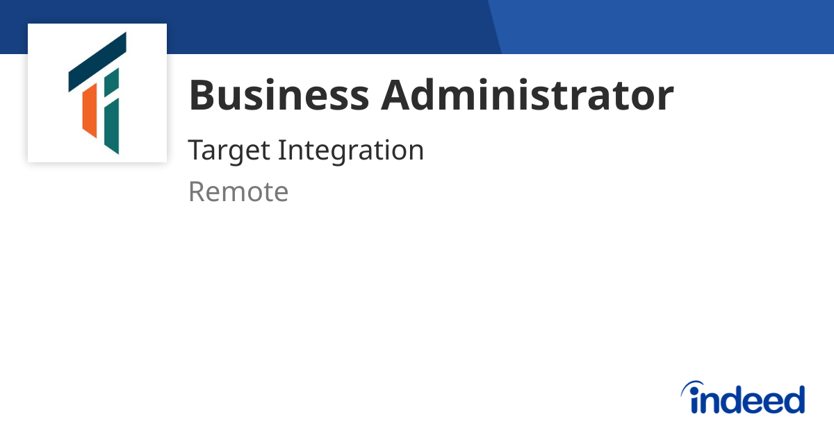 Business Administrator - Remote - Indeed.com