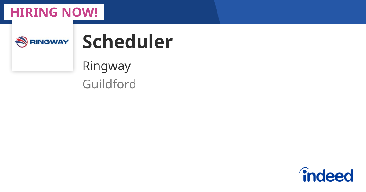 Scheduler - Guildford - Indeed.com