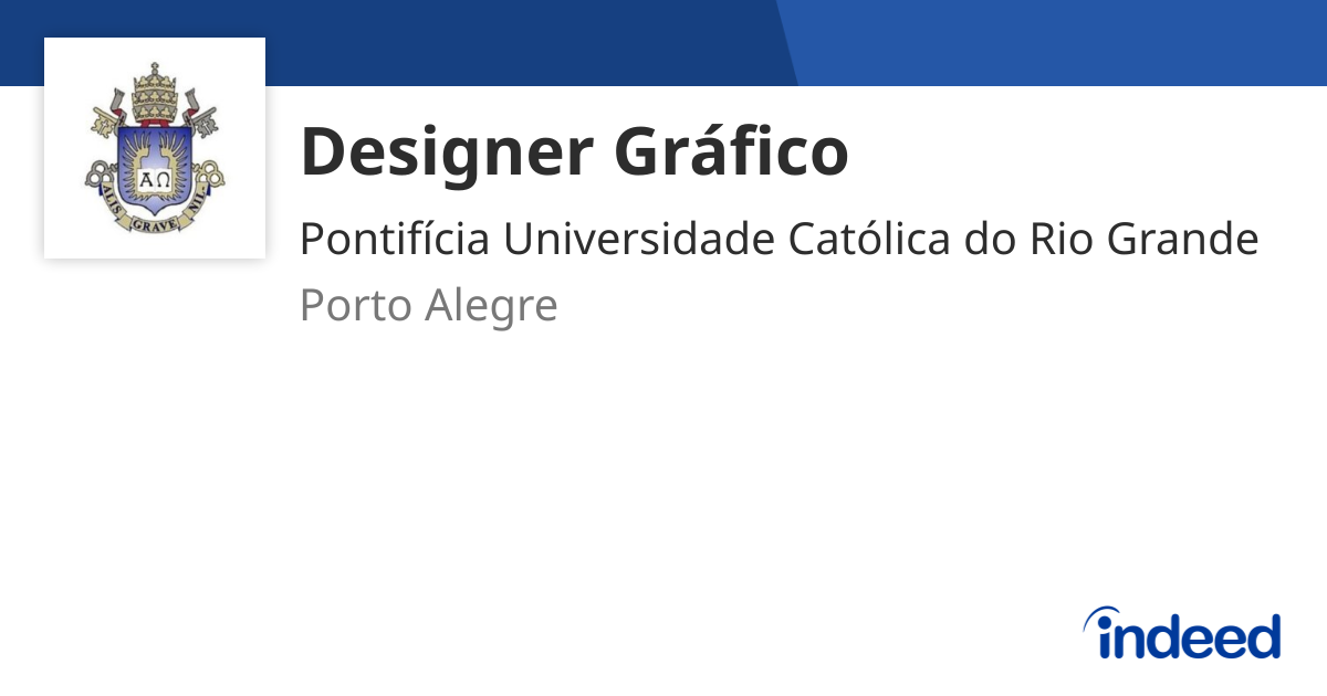 Designer Gráfico - Porto Alegre, RS - Indeed.com