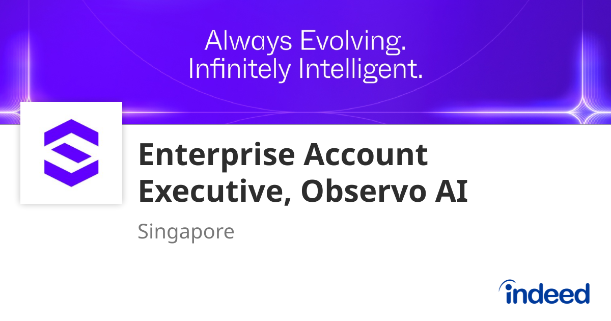 Regional Sales Manager - Observo AI - Singapore - Indeed.com