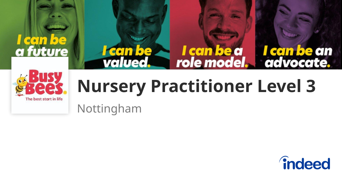 Nursery Practitioner Level 3 - Nottingham NG5 1PB - Indeed.com