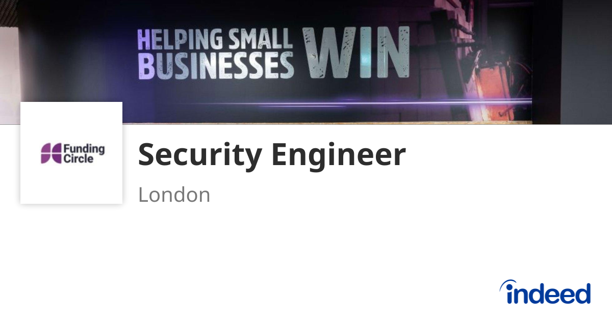 Security Engineer - London EC4V - Indeed.com