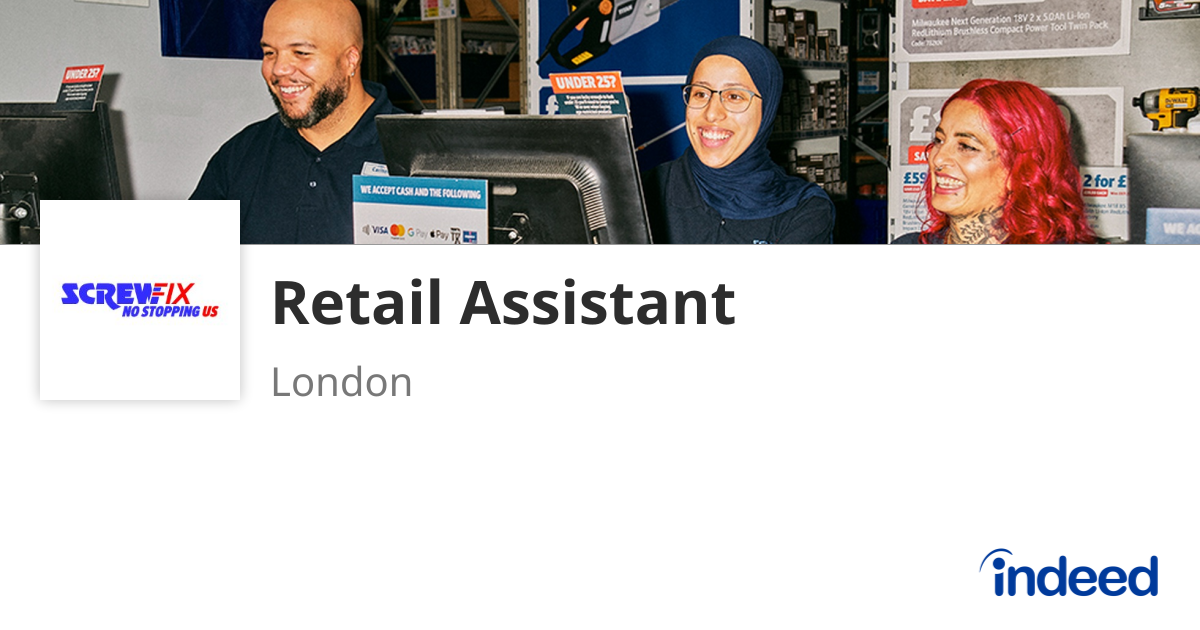 Retail Assistant - London EC4N 6AE - Indeed.com