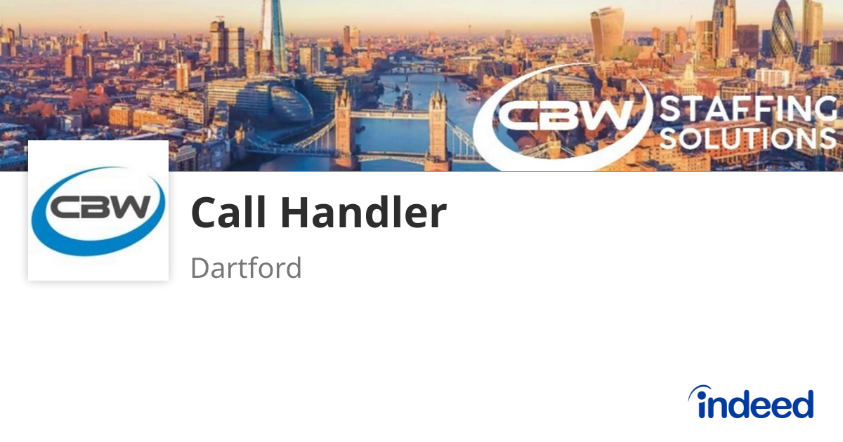 Call Handler - Dartford - Indeed.com