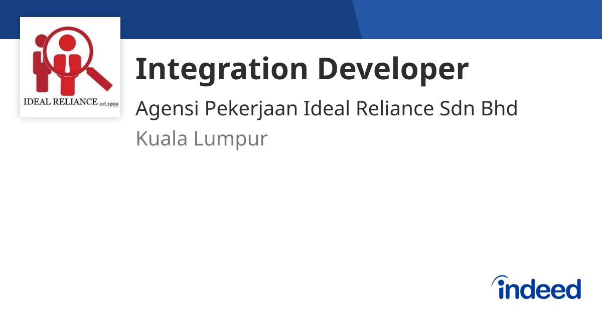 Integration Developer - Kuala Lumpur - Indeed.com