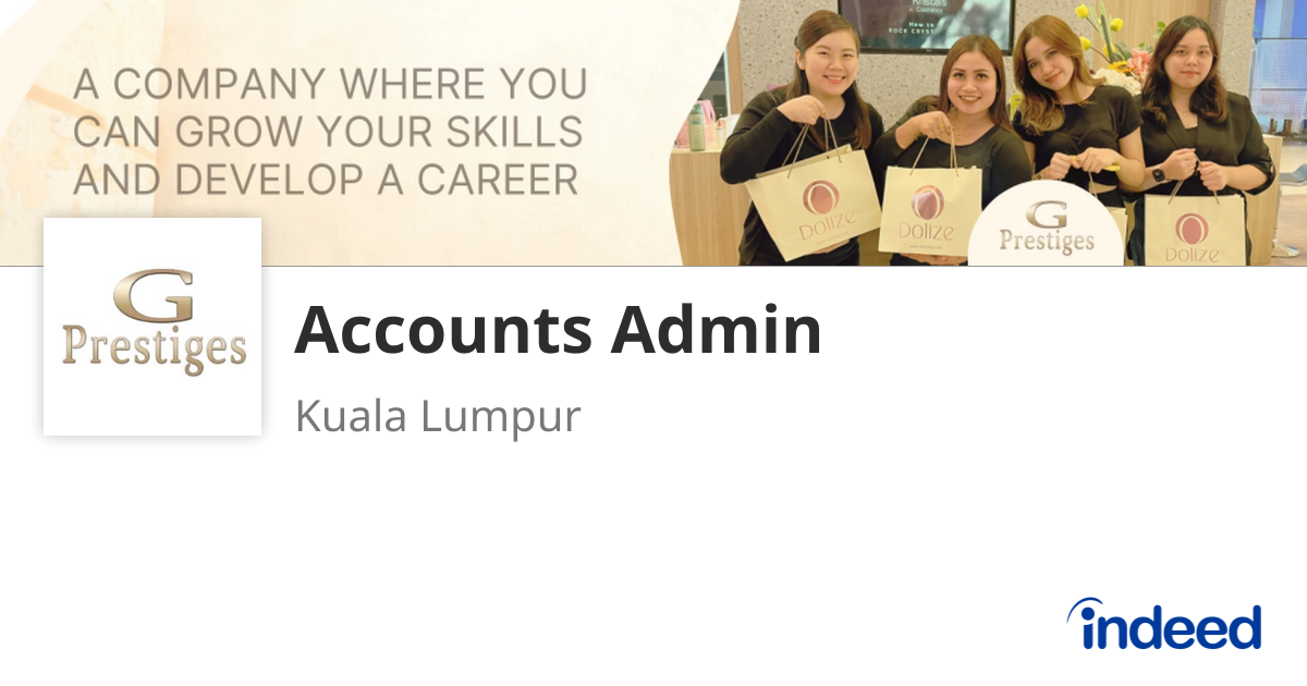 Accounts Admin - Kuala Lumpur - Indeed.com