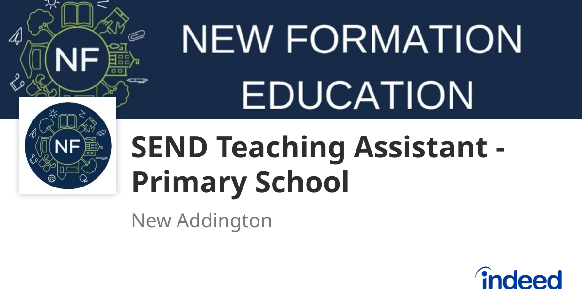SEND Teaching Assistant - Primary School - New Addington CR0 - Indeed.com