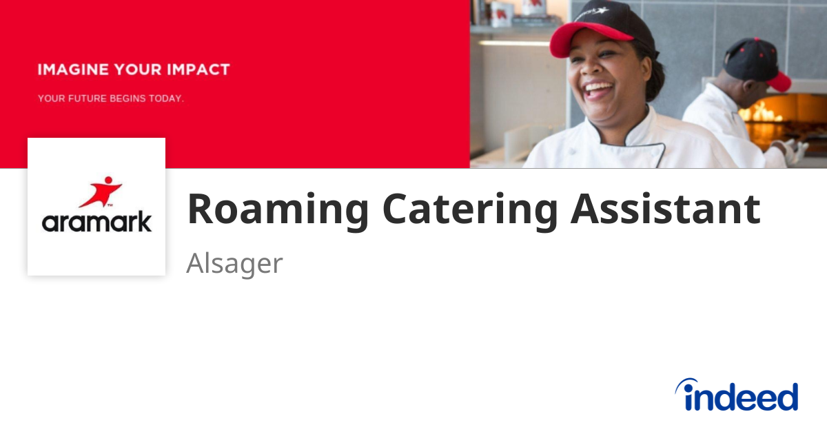 Roaming Catering Assistant - Alsager ST7 2HR - Indeed.com