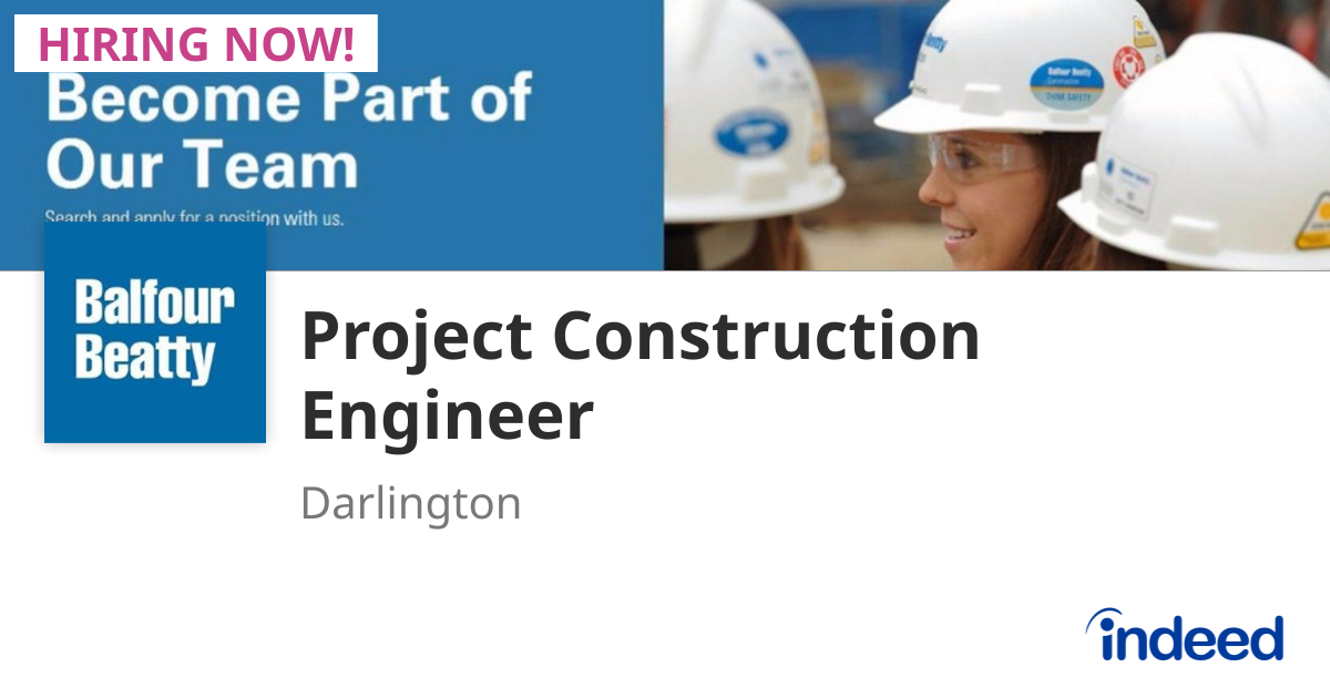 Project Construction Engineer - Darlington - Indeed.com