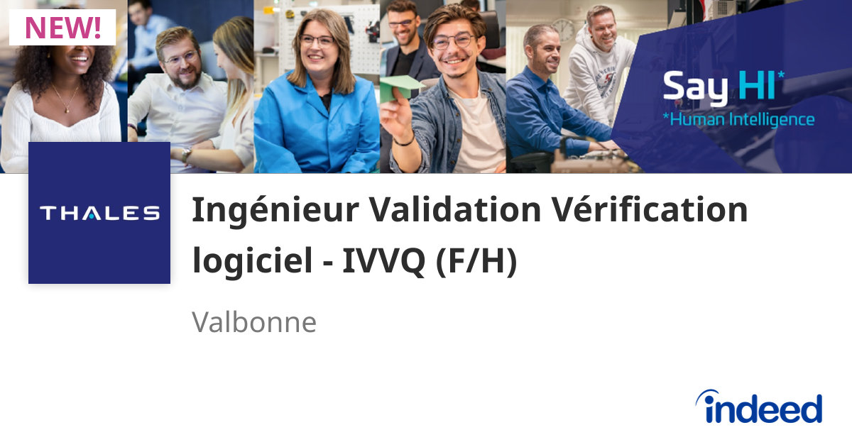 Ingénieur Validation Vérification logiciel - IVVQ (F/H) - 06560 ...