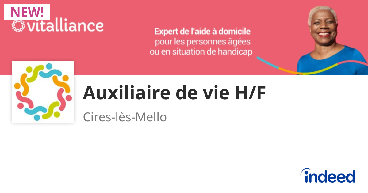 Auxiliaire de vie H/F - 60660 Cires-lès-Mello - Indeed.com