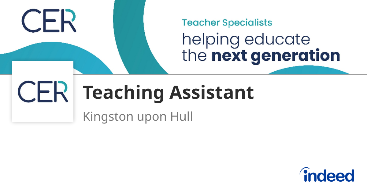 Teaching Assistant - Kingston upon Hull - Indeed.com