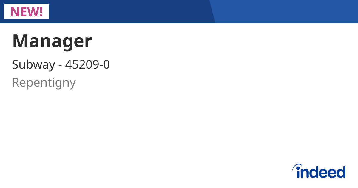 Manager - Repentigny, QC - Indeed.com