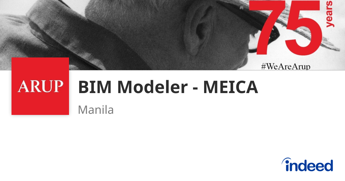 BIM Modeler - MEICA - Manila - Indeed.com