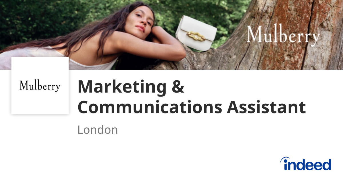 Marketing & Communications Assistant - London - Indeed.com