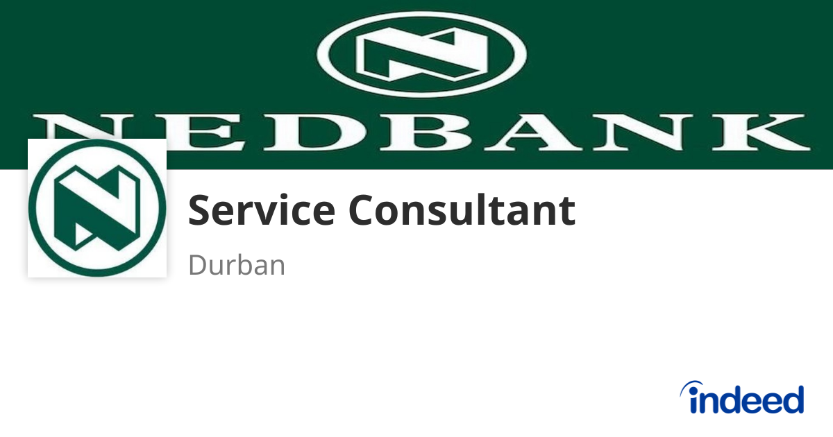 Service Consultant - Durban, KwaZulu-Natal - Indeed.com