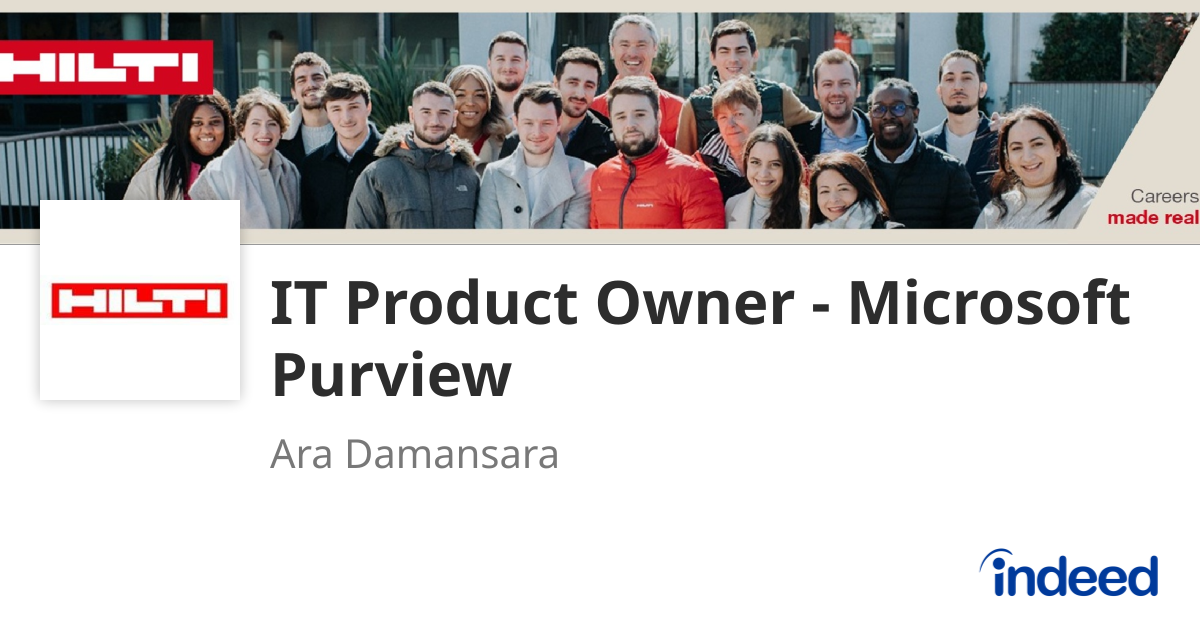 IT Product Owner - Microsoft Purview - Ara Damansara - Indeed.com