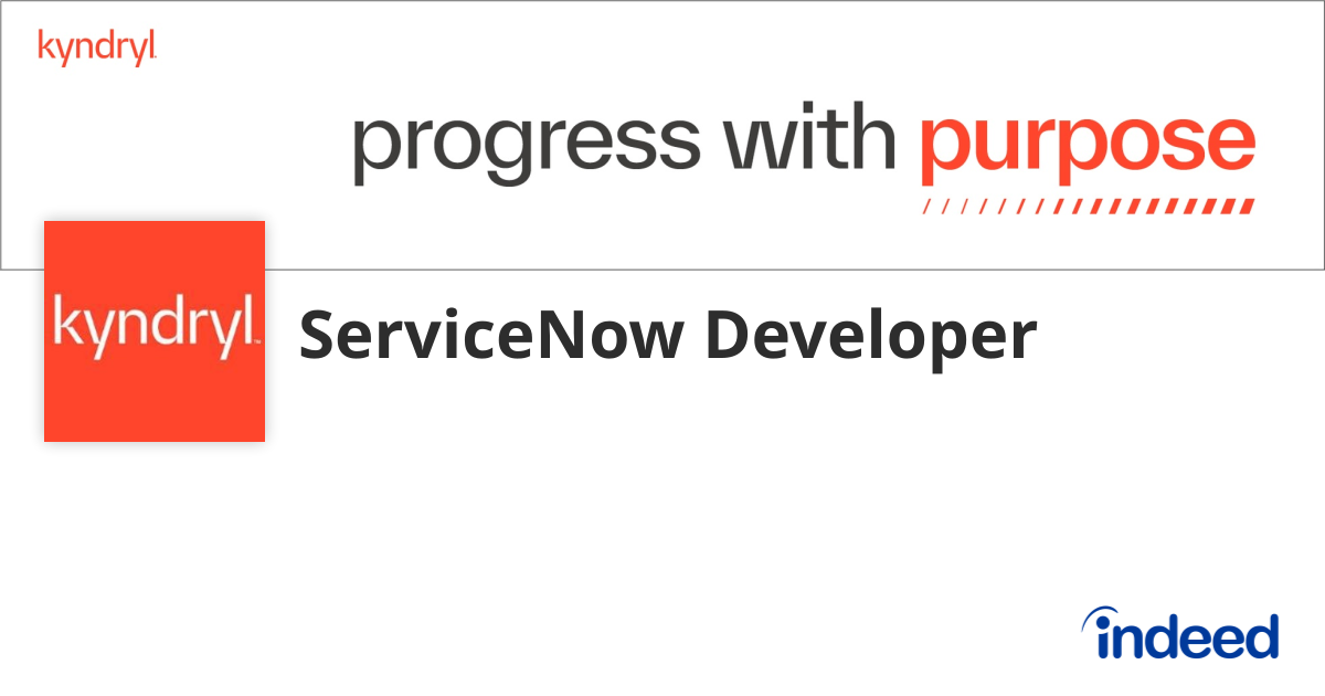 ServiceNow Developer - Hyderabad, Telangana - Indeed.com
