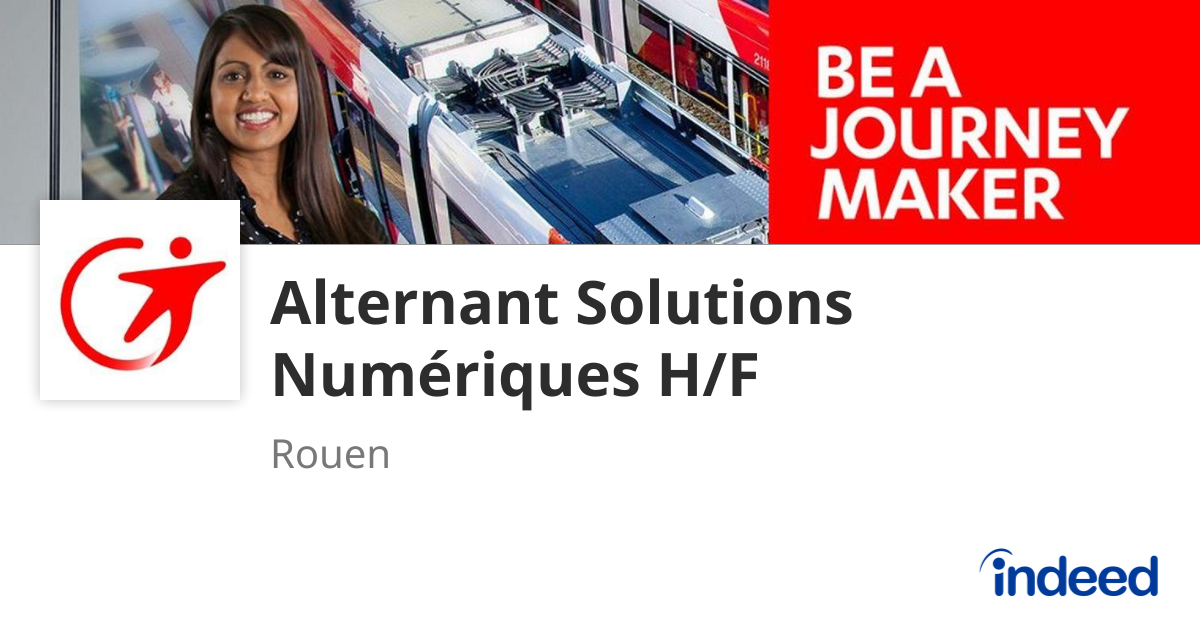 Alternant Solutions Numériques H/F - Rouen (76) - Indeed.com