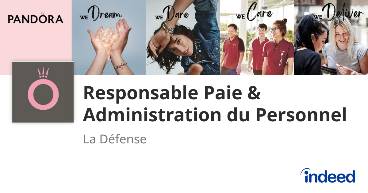 Responsable Paie & Administration du Personnel - La Défense (92) - Indeed.com