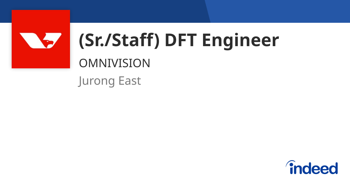 (Sr./Staff) DFT Engineer - Singapore 609935 - Indeed.com