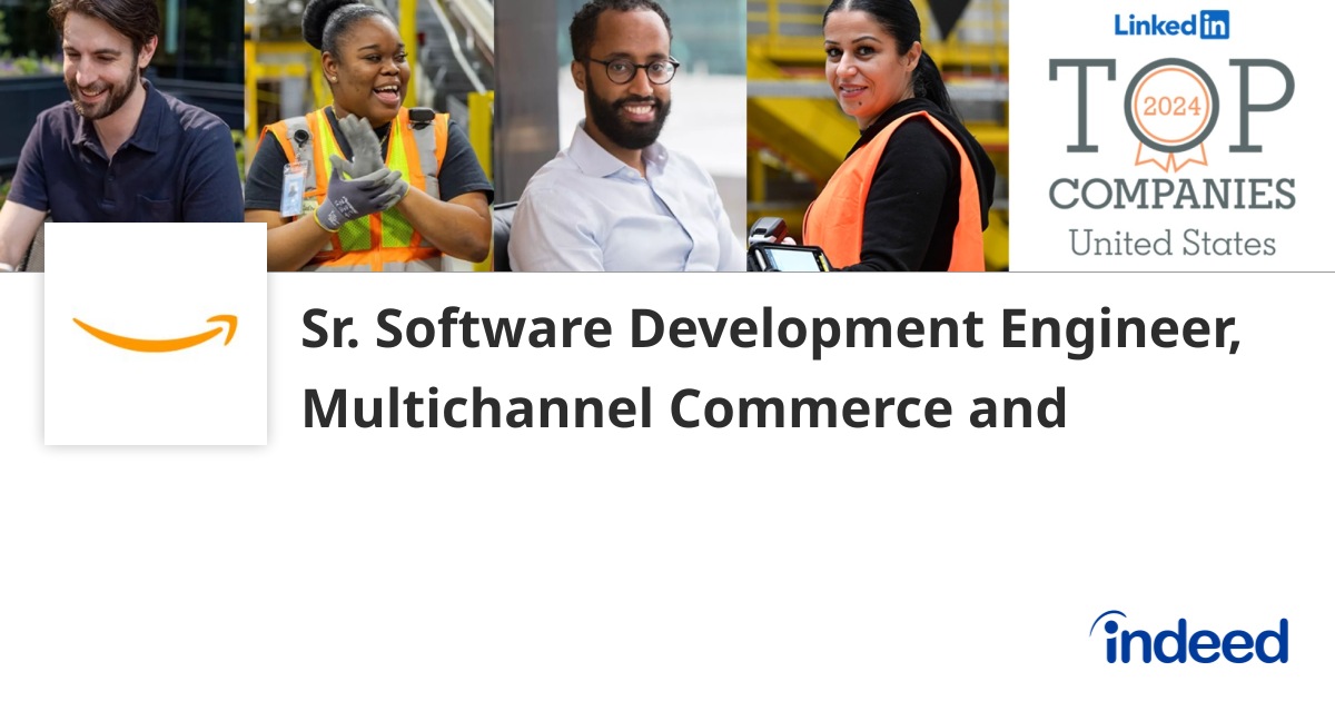 Sr. Software Development Engineer, Multichannel Commerce and Fulfilment Services, Santos ...