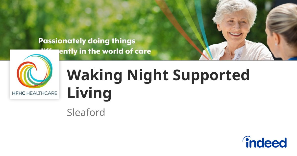Waking Night Supported Living - Sleaford NG34 9DA - Indeed.com