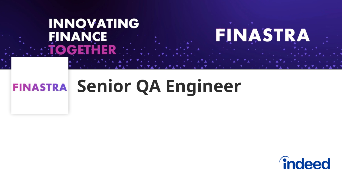 Senior QA Automation Engineer - Manila - Indeed.com