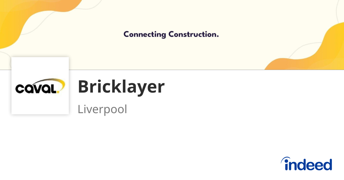 Bricklayer - Liverpool L18 - Indeed.com