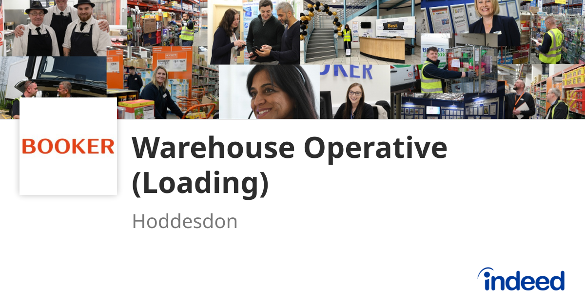 Warehouse Operative (Loading) - Hoddesdon EN11 0RF - Indeed.com