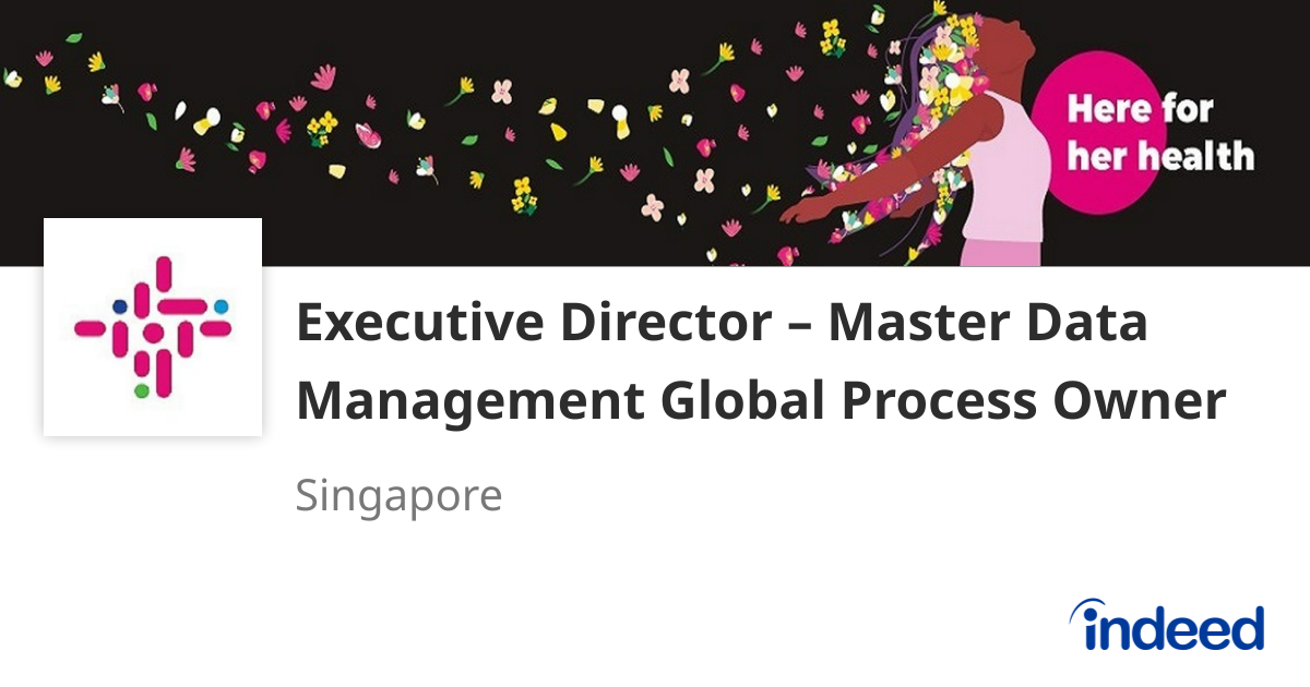 Executive Director – Master Data Management Global Process Owner ...
