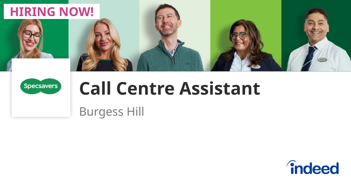 Call Centre Assistant - Burgess Hill RH15 - Indeed.com