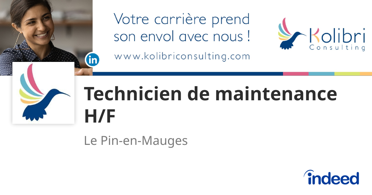 Technicien de maintenance H/F - Le Pin-en-Mauges (49) - Indeed.com