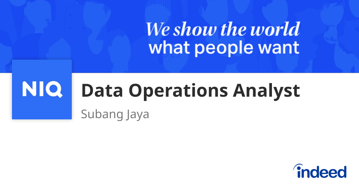 Data Operations Analyst - Subang Jaya - Indeed.com