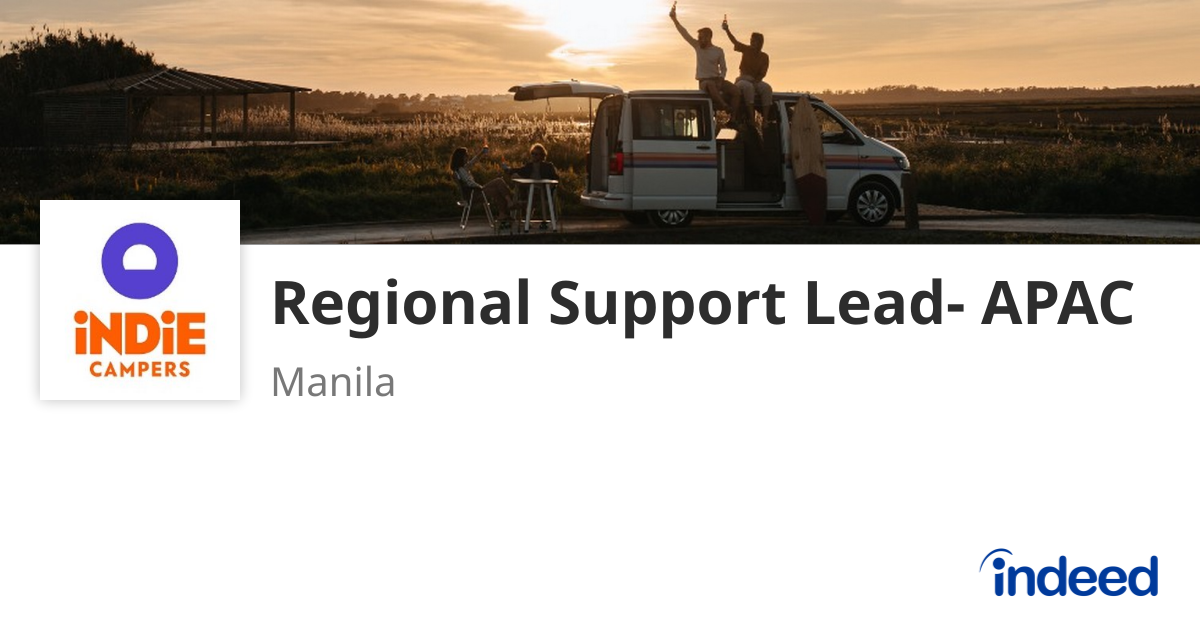 Regional Support Lead- APAC - Manila - Indeed.com