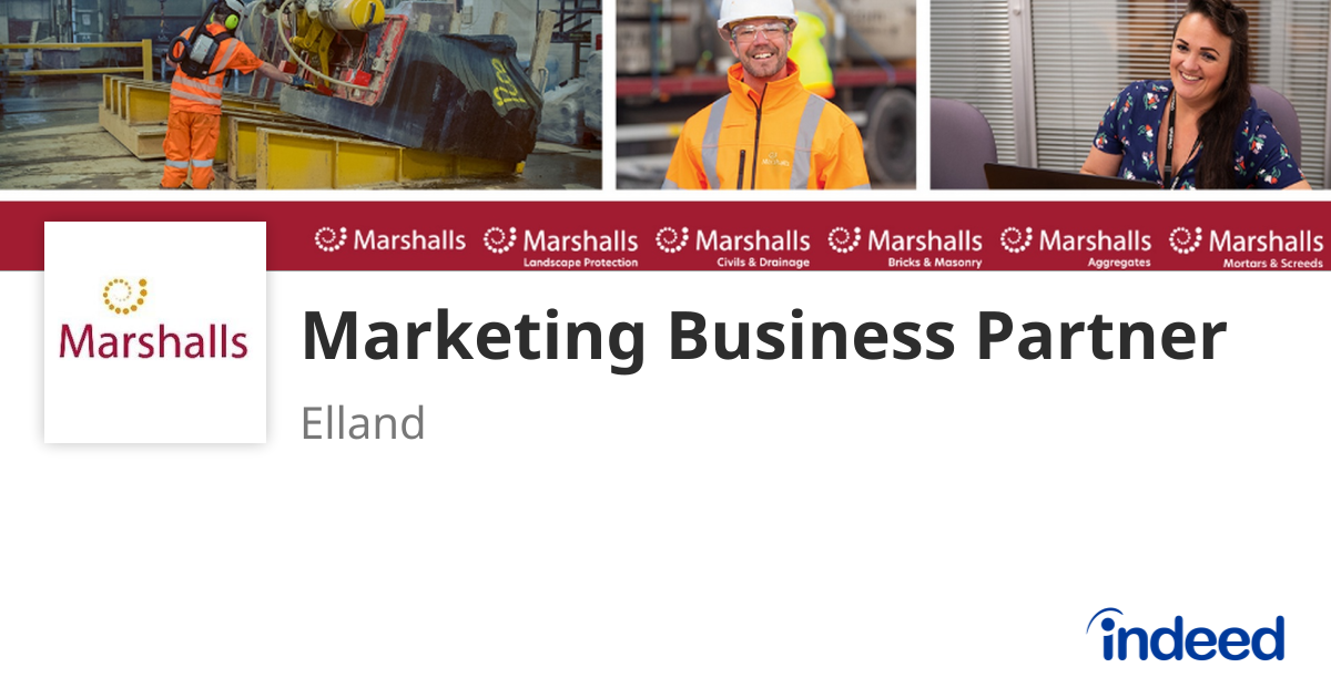 Marketing Business Partner - Elland - Indeed.com