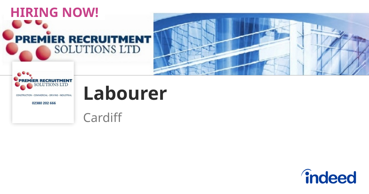 Labourer - Cardiff CF10 - Indeed.com