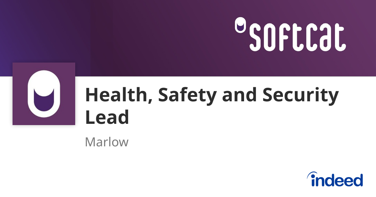 Health, Safety and Security Lead - Marlow SL7 1LW - Indeed.com