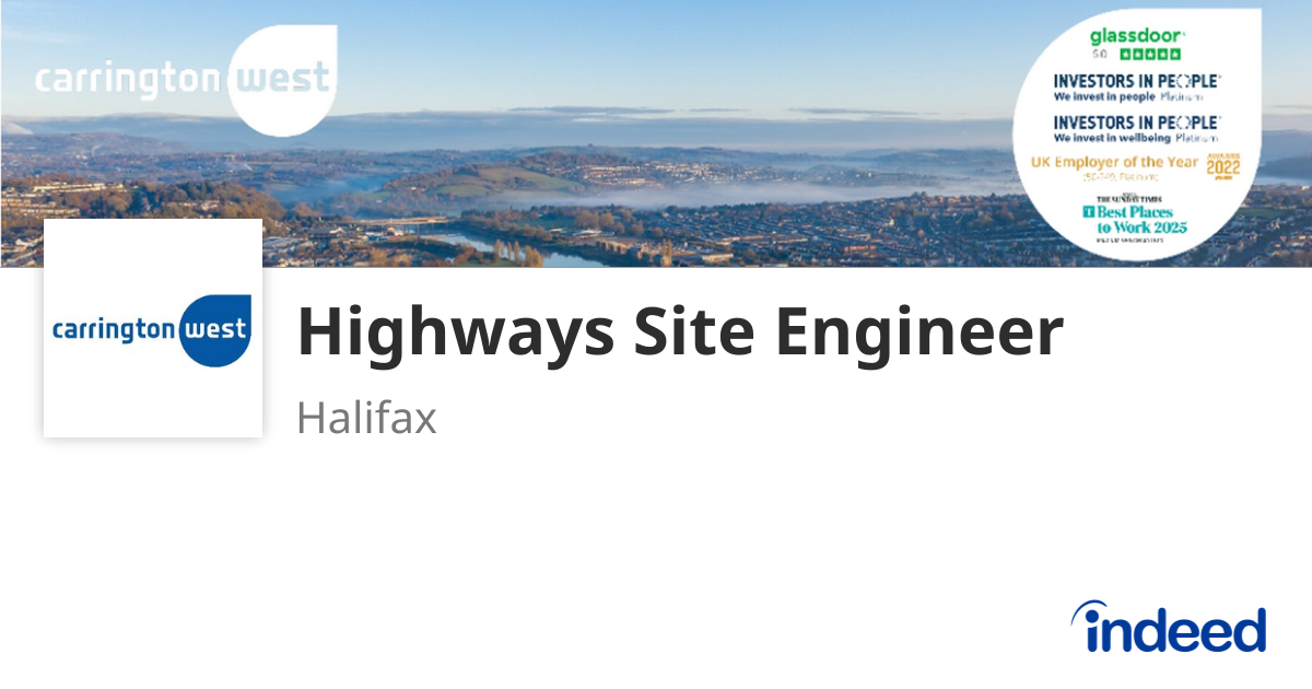 Highways Site Engineer - Halifax - Indeed.com