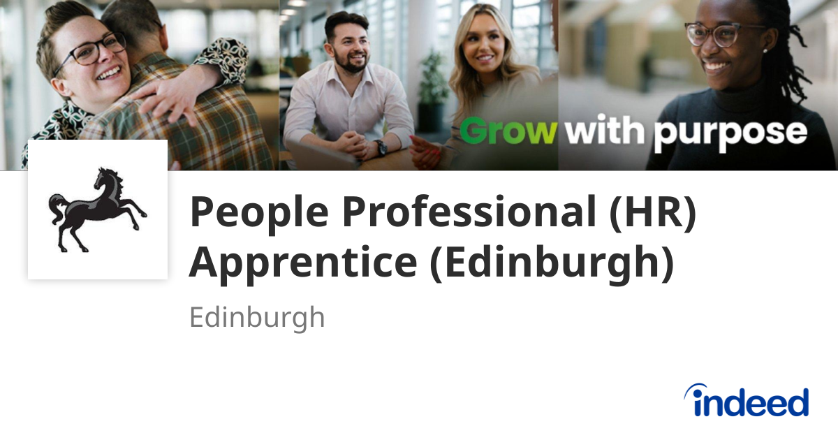 People Professional (HR) Apprentice (Edinburgh) - Edinburgh - Indeed.com