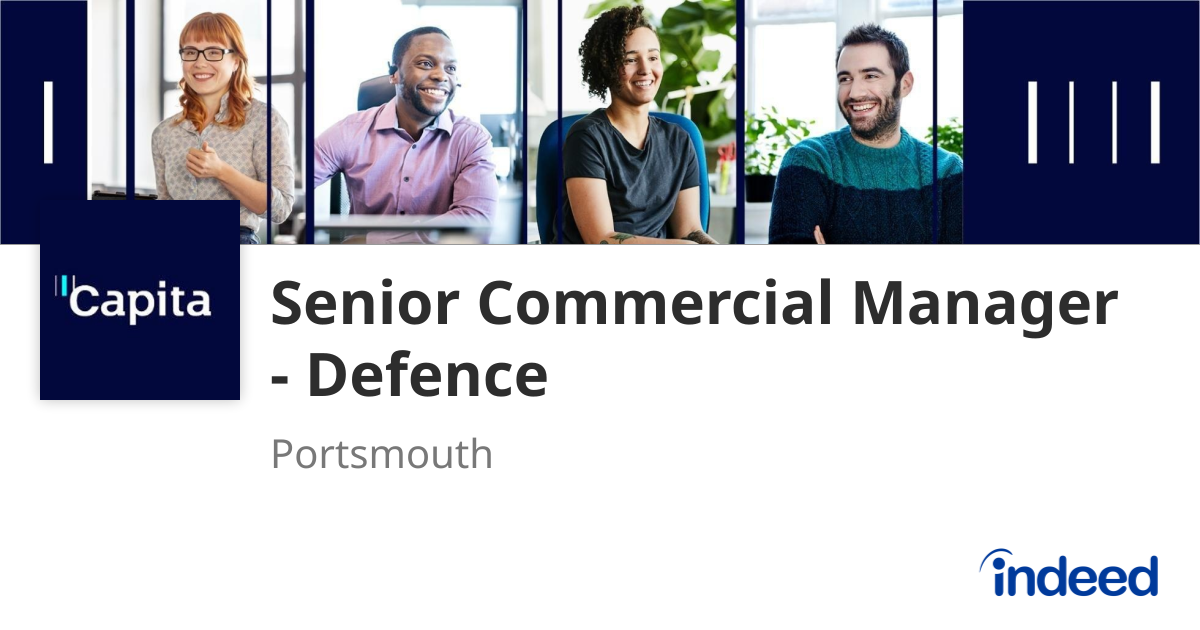 Senior Commercial Manager - Defence - Portsmouth - Indeed.com