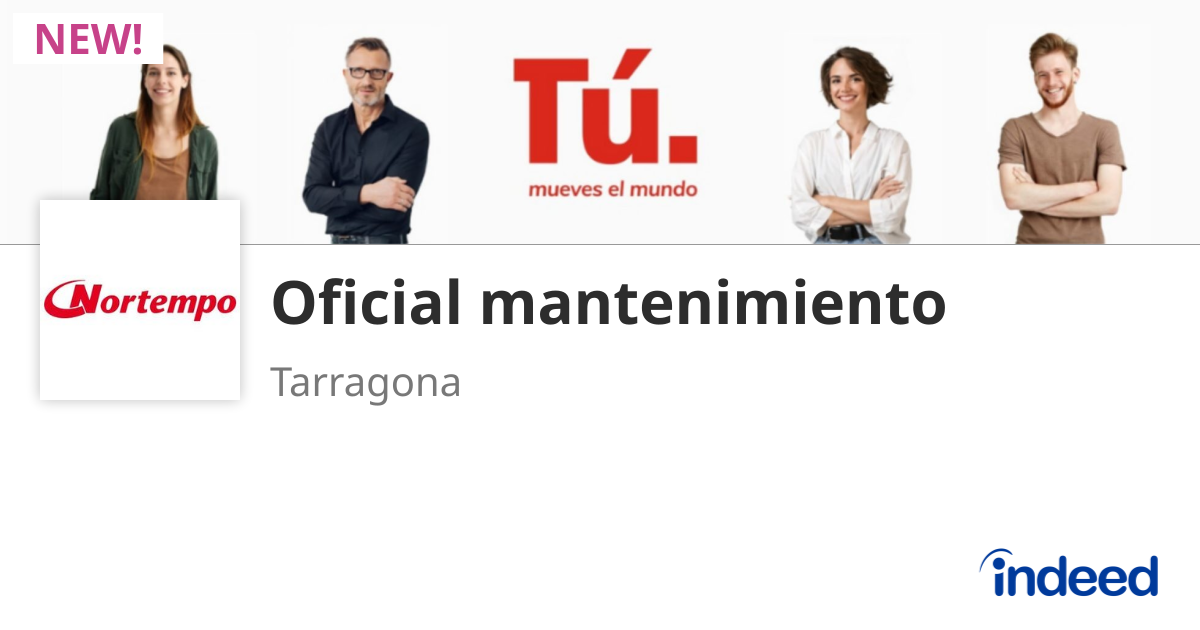 Oficial mantenimiento - Tarragona, Tarragona provincia - Indeed.com
