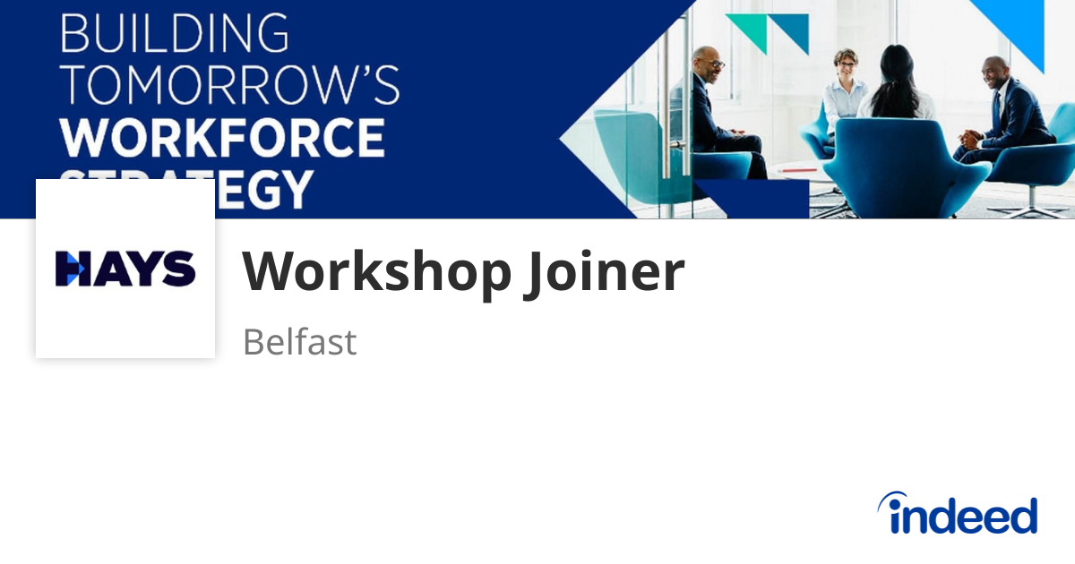 Workshop Joiner - Belfast - Indeed.com