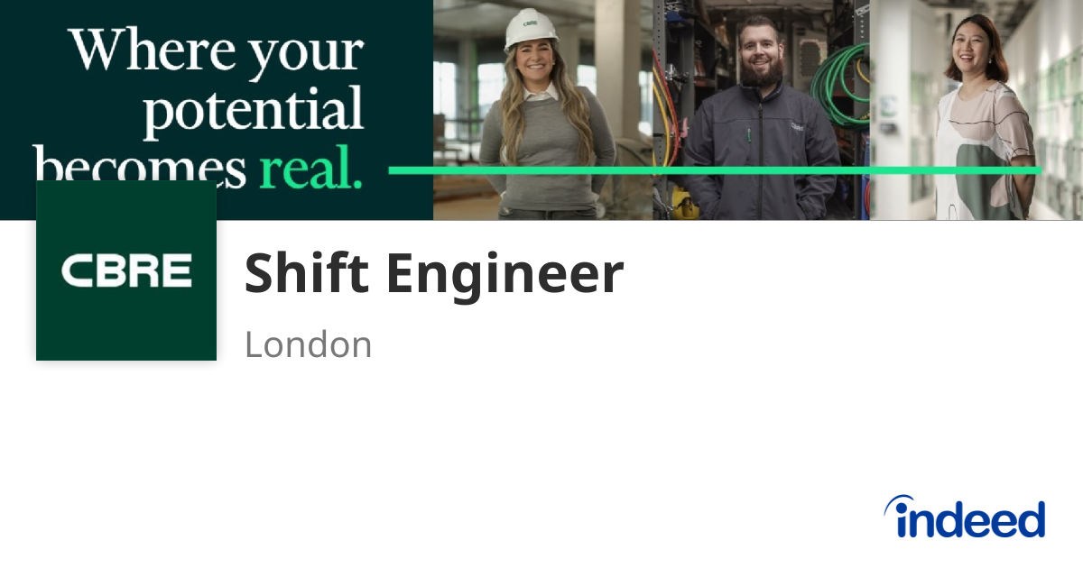Shift Engineer - London - Indeed.com