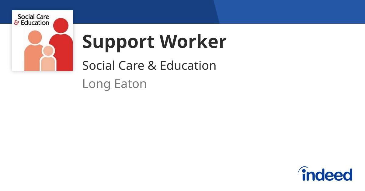 Support Worker - Long Eaton - Indeed.com